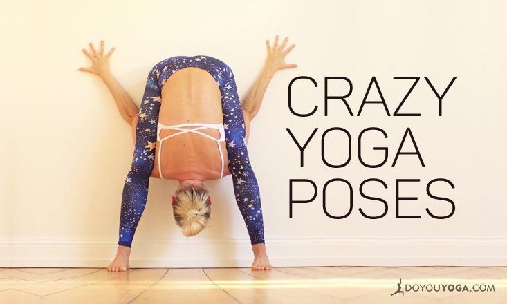 7 Crazy Yoga Poses That Look Humanly Impossible | DOYOU